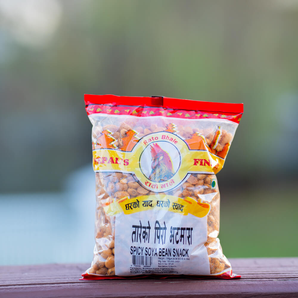 Tareko Spicy Bhatmas (Spicy Soyabean Snacks)